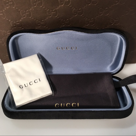Gucci | Accessories | Brand New Authentic Gucci Velvet Sunglass Case ...